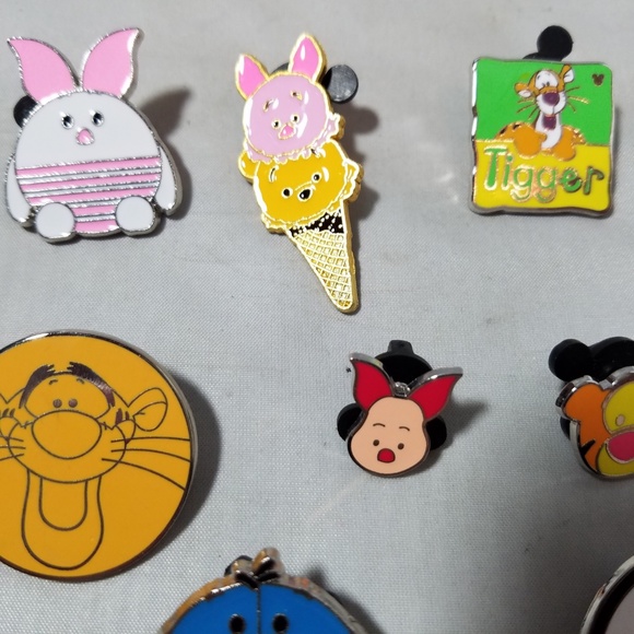 Accessories | Disney Official Trading Pins Winnie The Pooh Lot 9 | Poshmark